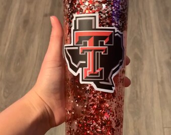 Texas Tech Custom Tumbler - Etsy