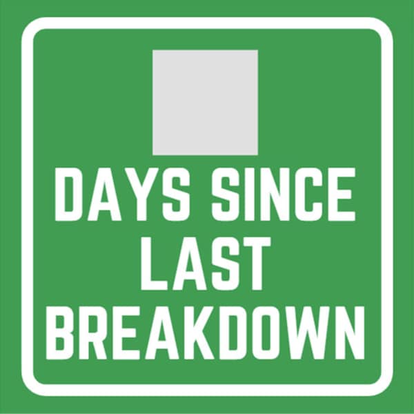Days Since Last Incident Sign - Etsy Days Since Last Incident Sign - Etsy