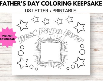 fathers day coloring pages papa