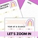 Printable Rainbow Planner Extra Pages BONUS: 2023 Calendar Kids ...