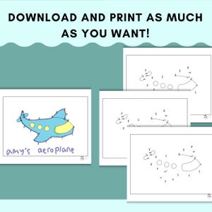 Connect the Dots Fun Printable Transportation Adventure for Kids Dot to ...