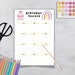 Printable Rainbow Planner Extra Pages BONUS: 2023 Calendar Kids ...