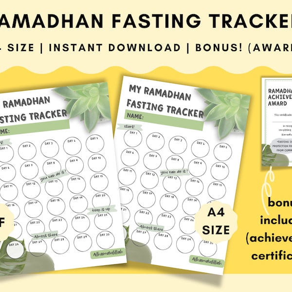 Ramadan Planner - Etsy