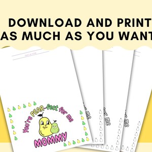 Printable Mother's Day Gift Coloring Card Template Kids Classroom ...