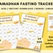 Printable Kids Ramadan Fasting Tracker Planning Ramadan Muslim Daily ...