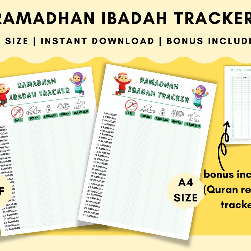 Kids Ramadan Diary - Etsy