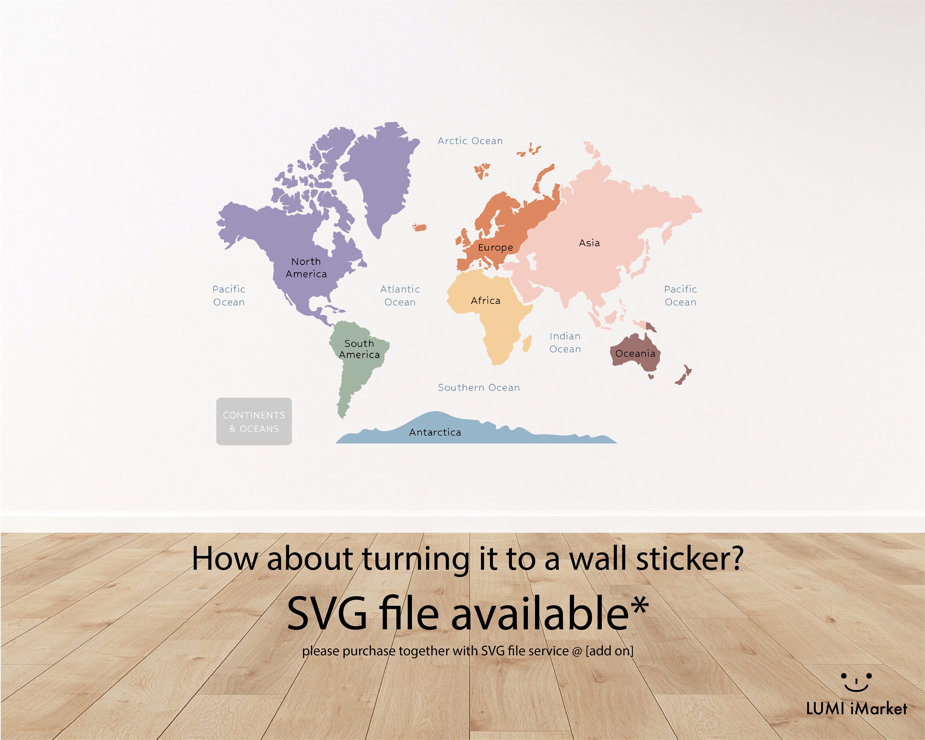 World Map Educational Posters Classroom Posters Homeschool Printables ...