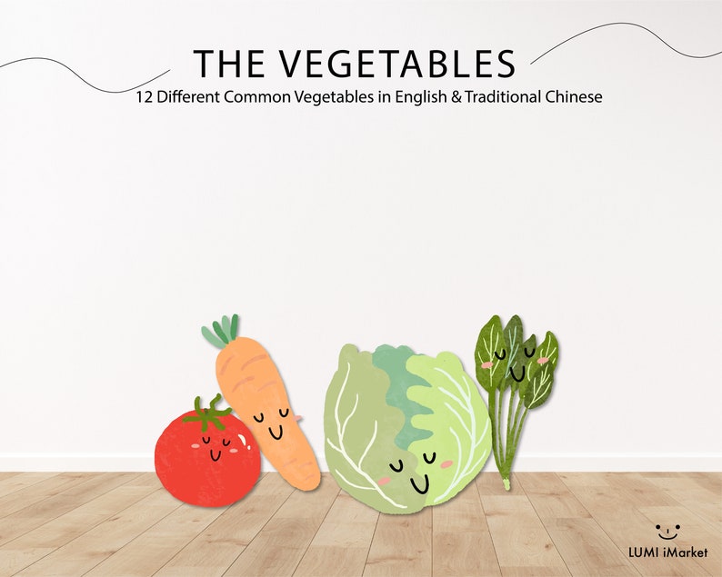 Chinese Learning Posters | Vegetables Poster | Bilingual Chinese ...