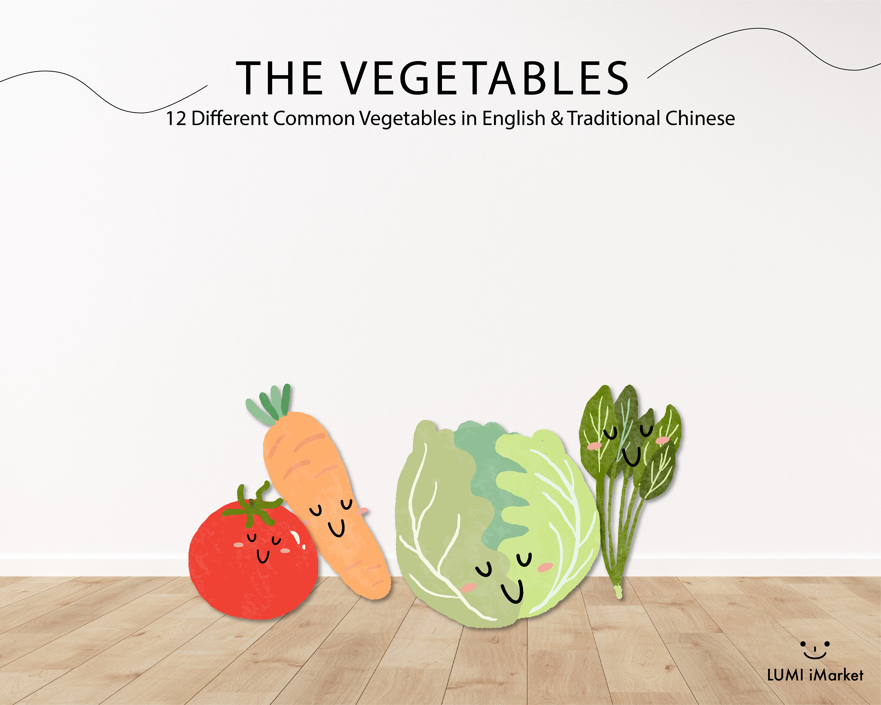 Chinese Learning Posters | Vegetables Poster | Bilingual Chinese ...