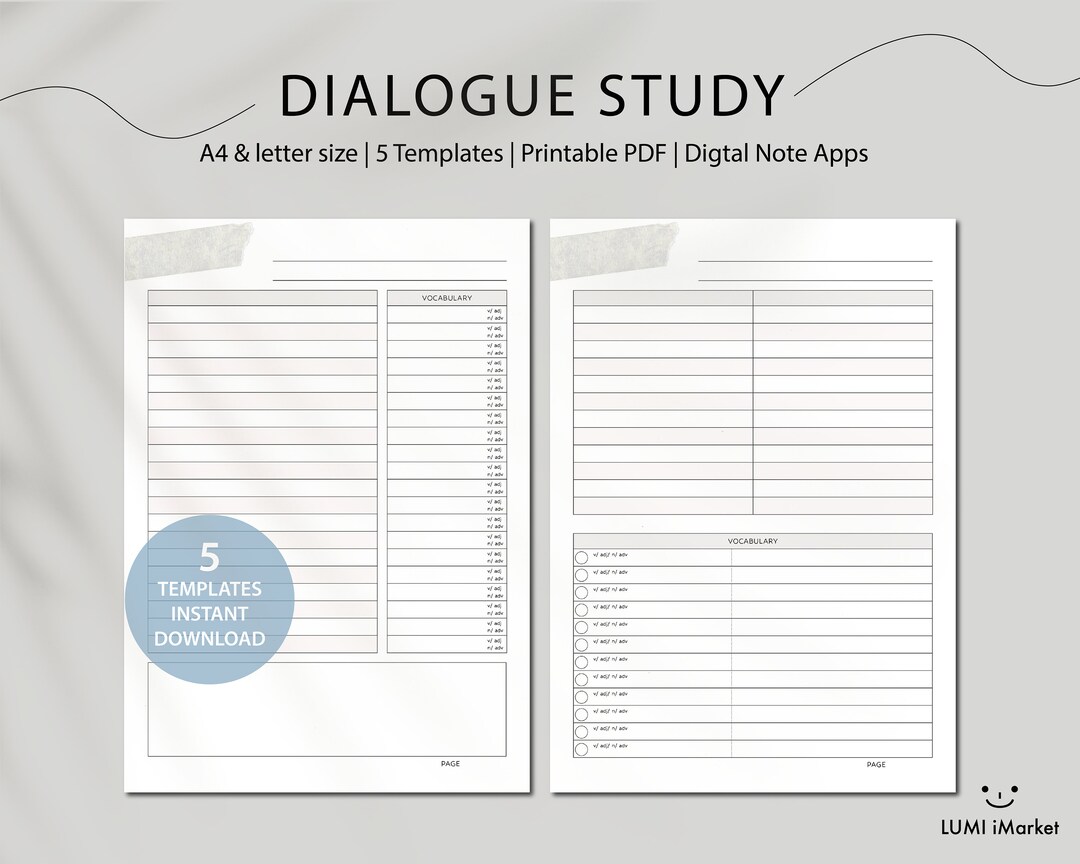 Dialogue Practice Study | Language Conversation | Language Study ...