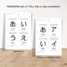 Japanese KATAKANA Flashcards | Japanese Study (additional Sounds ...