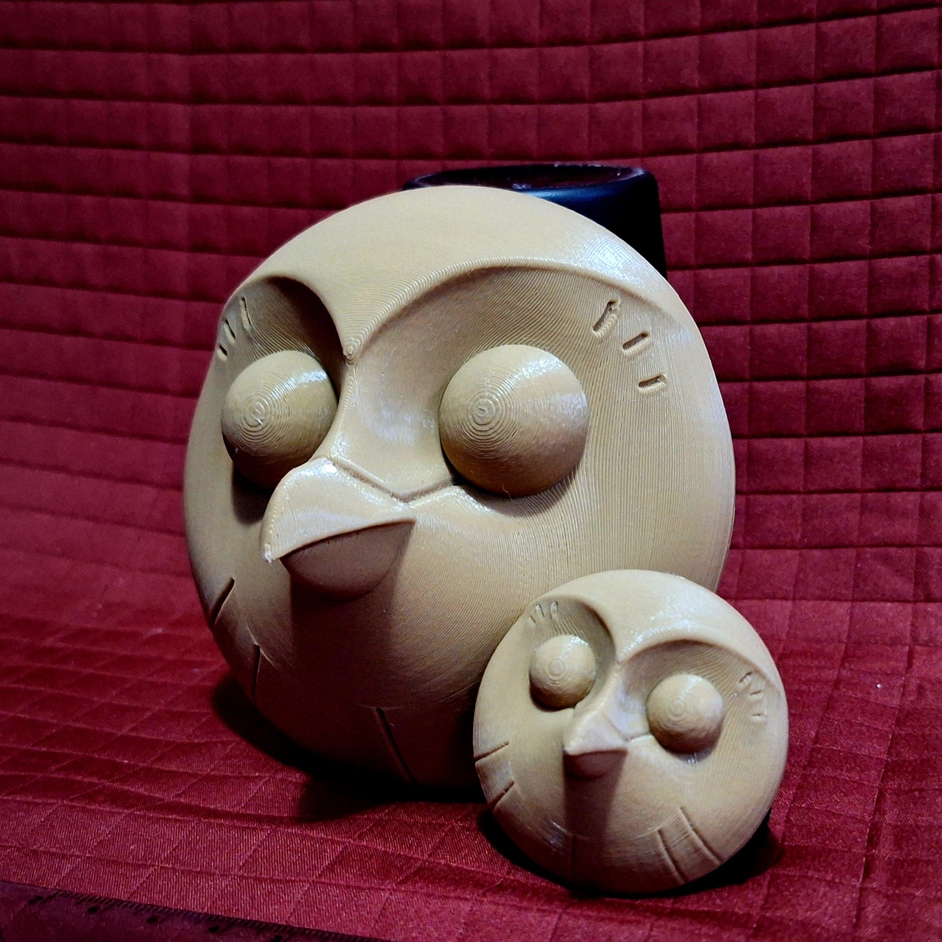 Hooty Face Owl House Wall Hangar 3d Printed PLA - Etsy