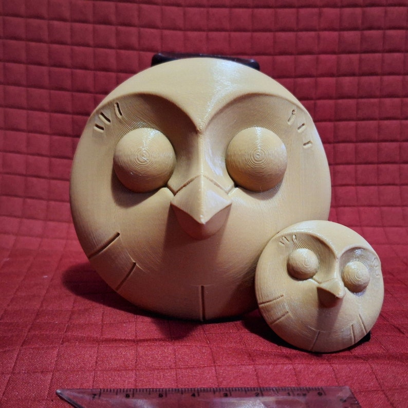 Hooty Face Owl House Wall Hangar 3d Printed PLA - Etsy