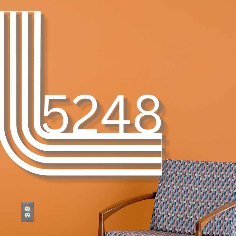 Mid Century Sign - Etsy