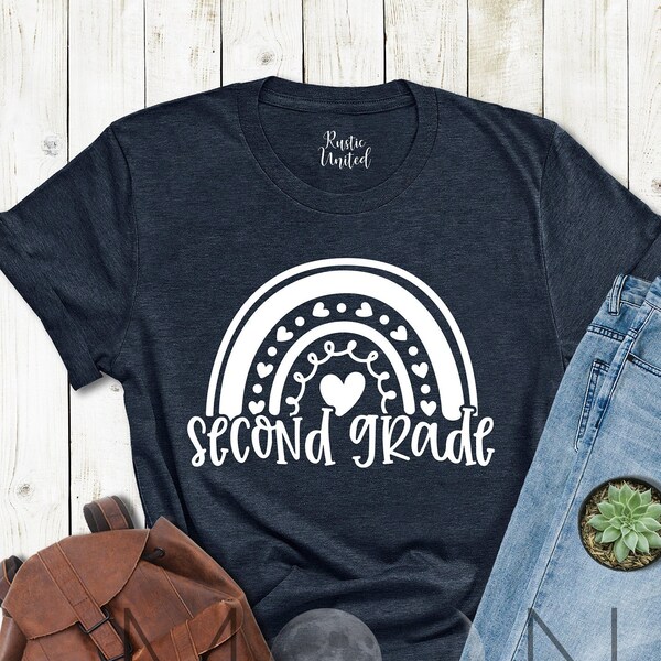 2nd Grade Shirt - Etsy