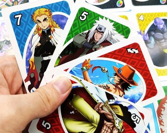 Naruto Uno Cards - Etsy