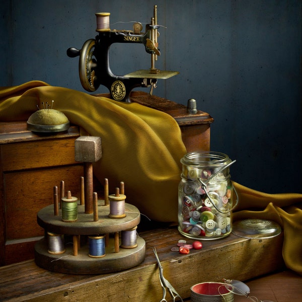 Vintage Singer Sewing Machine - Etsy