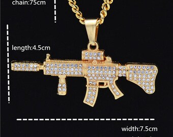 Ak47 Gold Chain - Etsy