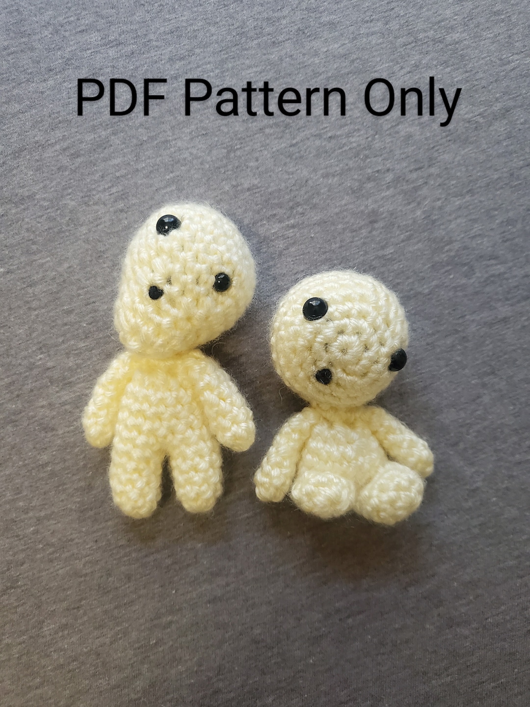 Forest Spirit Inspired Amigurumi Crochet Pattern - PDF Tutorial With ...