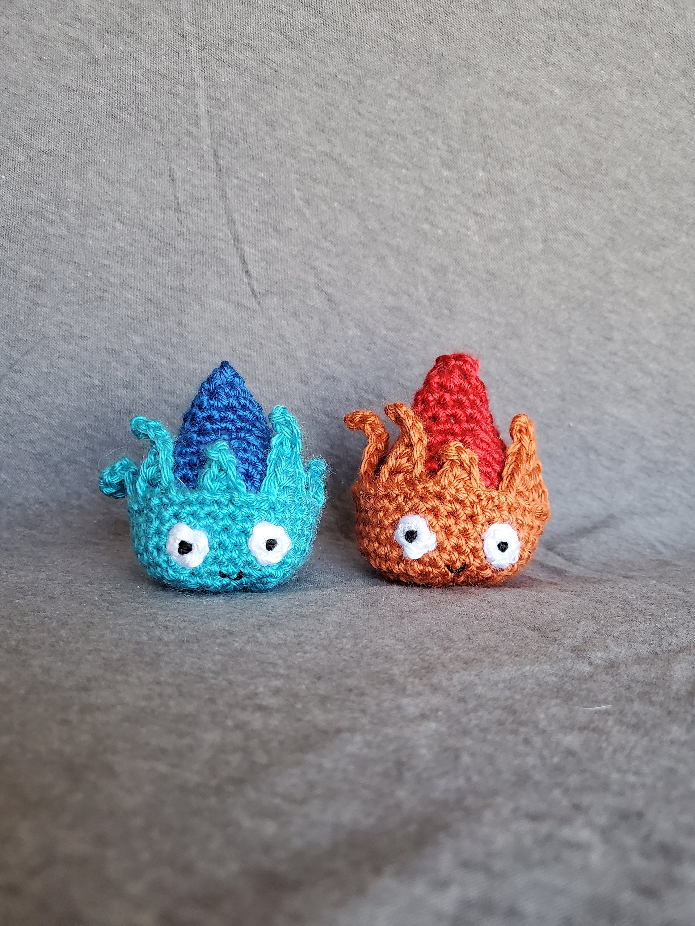 Calcifer the Fire Demon Inspired Crochet Pattern - PDF Tutorial With ...