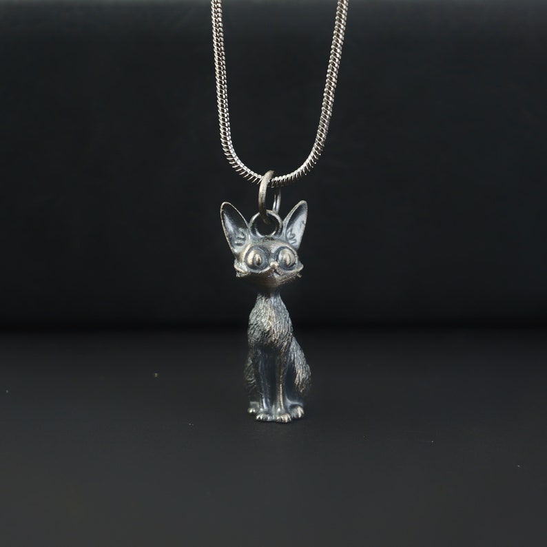 Egyptian Pharaoh Cat Pendantnecklace,kitty Anime Pendant 925 Sterling ...