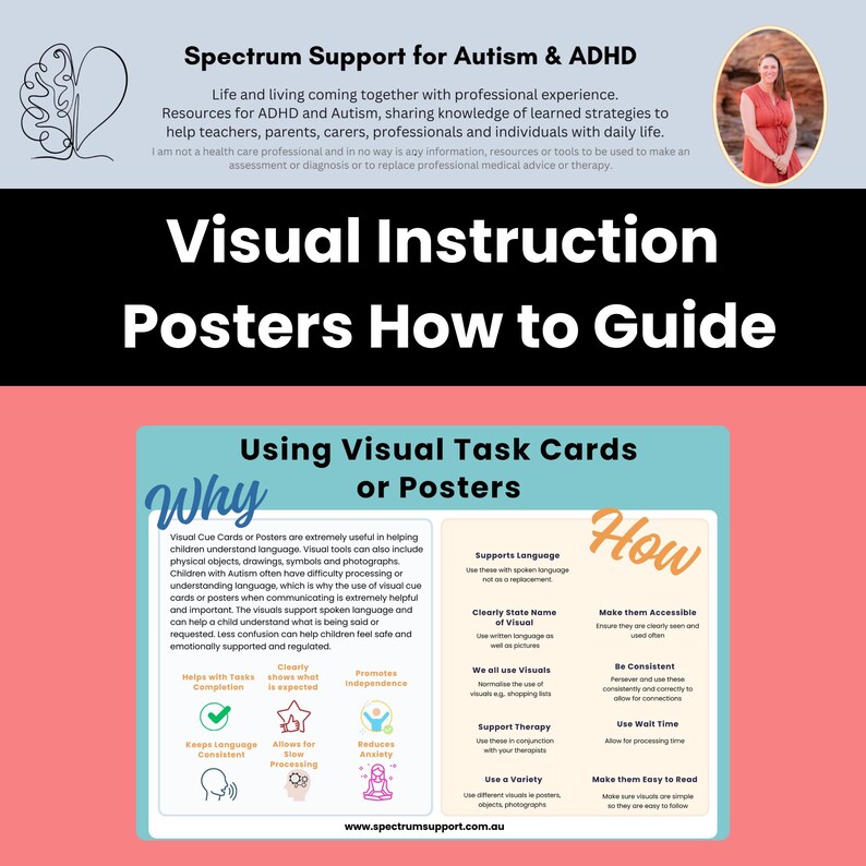 Autism Visual Routine Cards: Child Development, Home Management (PDF ...