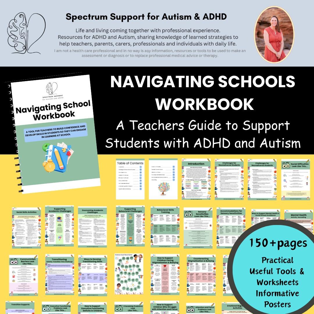 Teacher Resource Navigating Schools Workbook - A Teacher Guide in ...