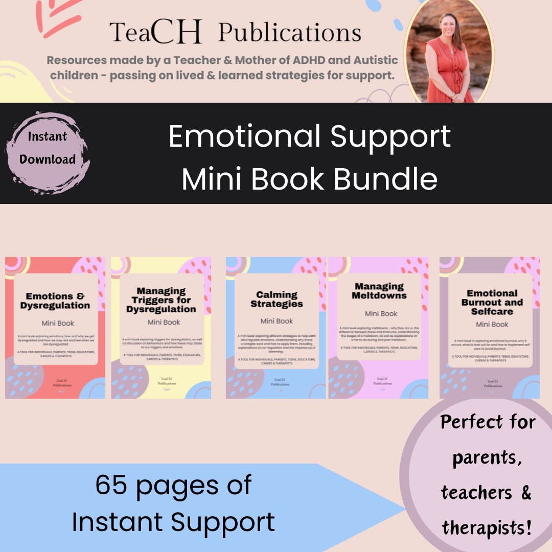 Emotional Regulation Self Help Support Therapy Worksheets Parent ...