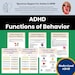 ADHD Behavior Cheat Sheet Explains Understand Common Reasons or ...