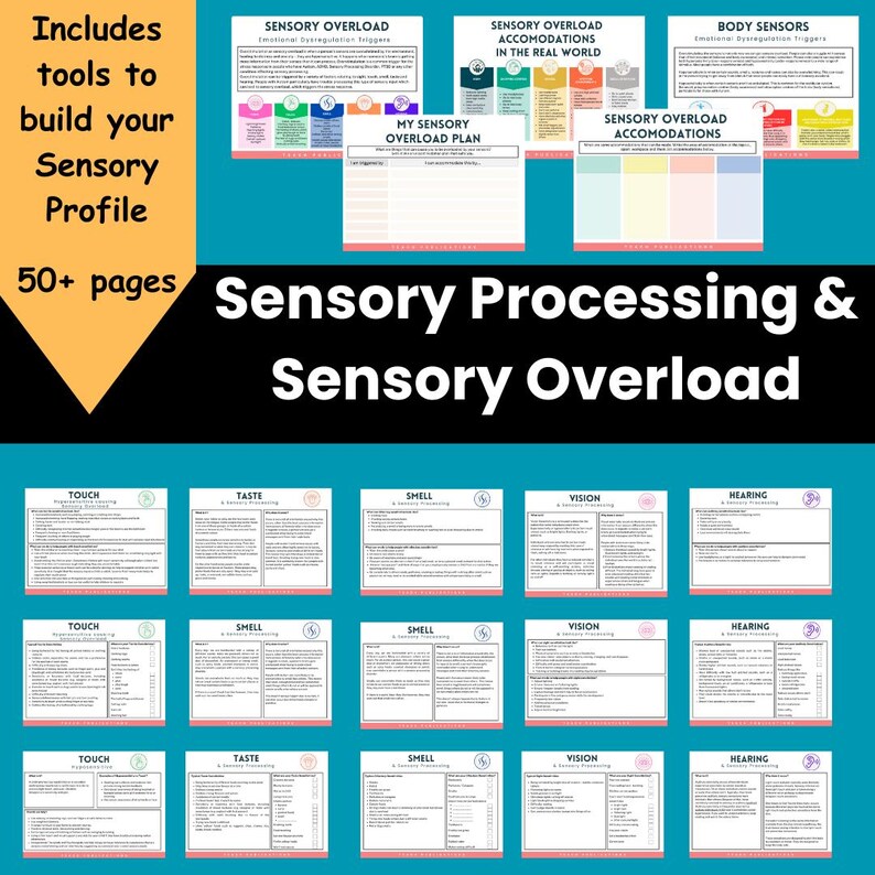 Sensory Processing Overload Sensory Profiling Autism Support for ADHD ...