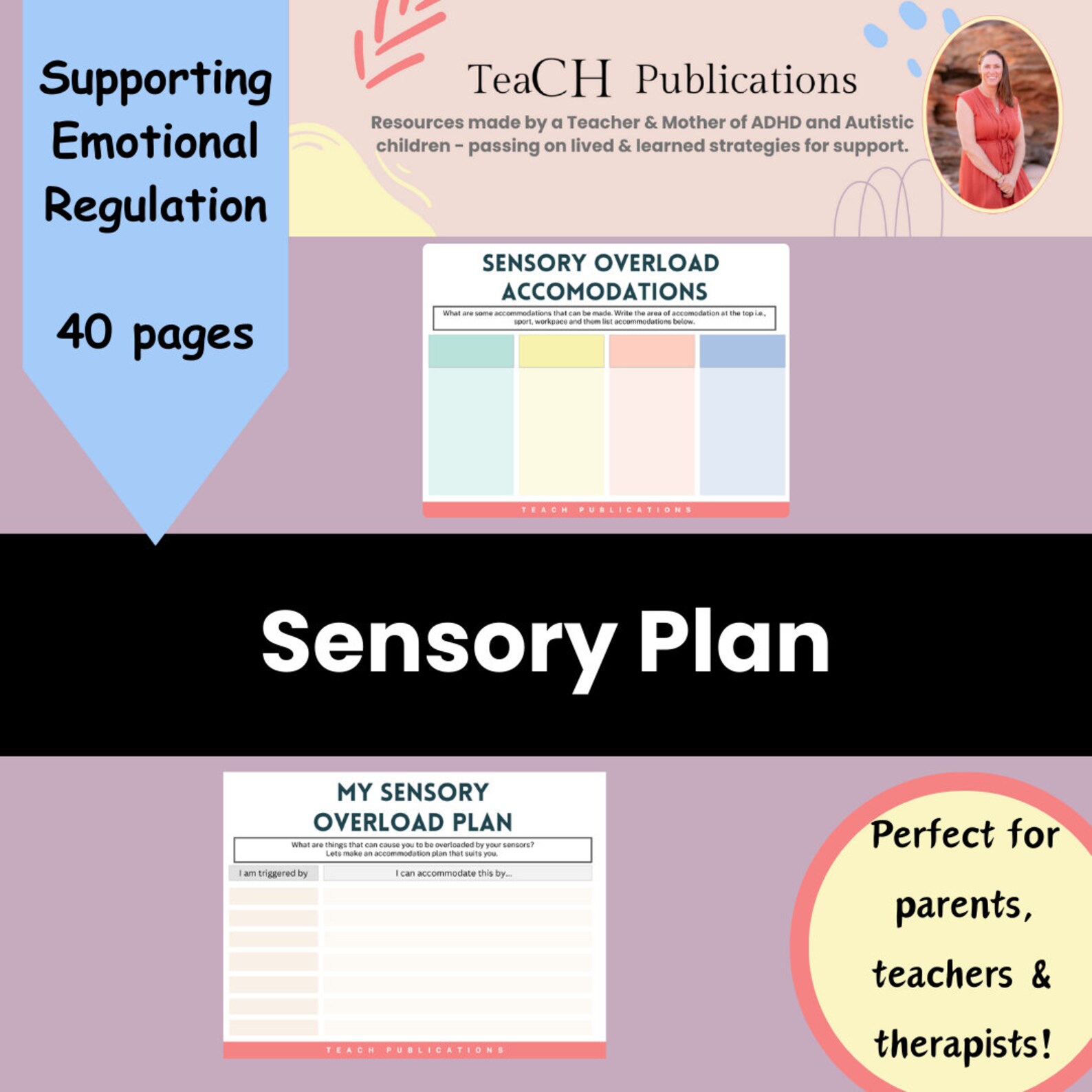 Sensory Processing Overload Detailed Adjustments Sensory Support ADHD ...