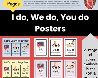 I Do We Do You Posters, Homeschool Resource (PDF & PNG) - Etsy Australia