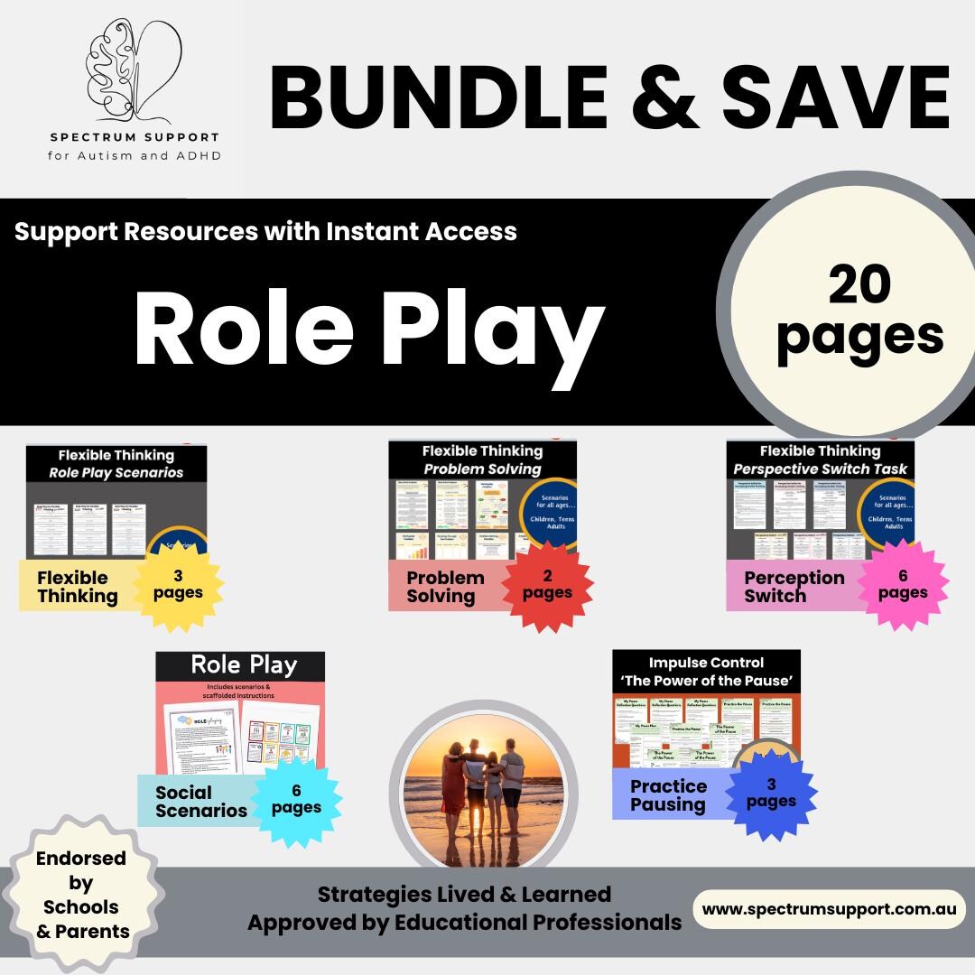 Role Play Scenario Cards and Activities Develop Socials Skills Flexible ...
