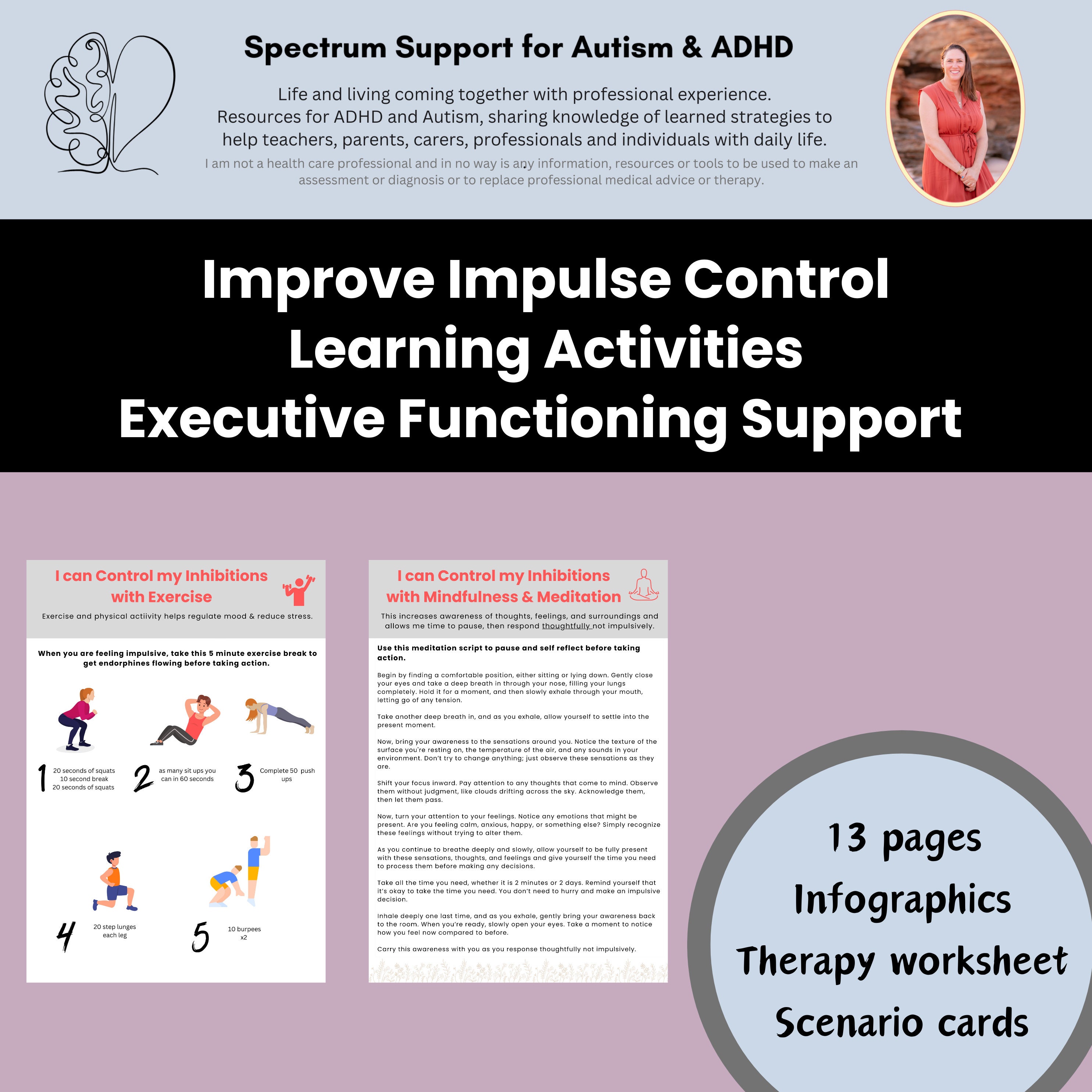 Impulse Control Activities: ADHD, Autism, Executive Functioning ...