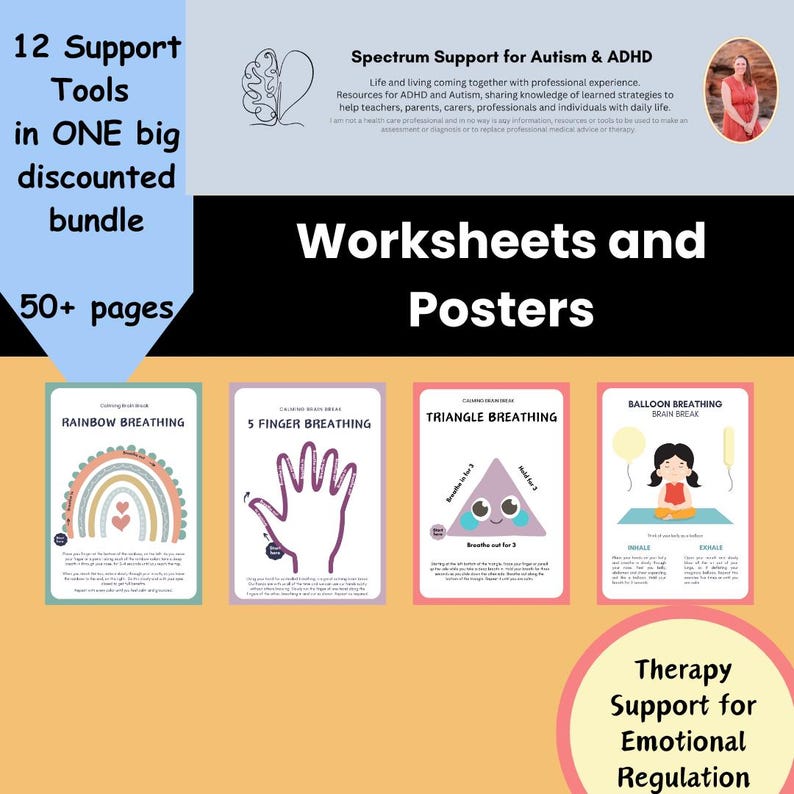 Autism Spectrum Support ADHD Emotional Regulation Tool Box Family ...