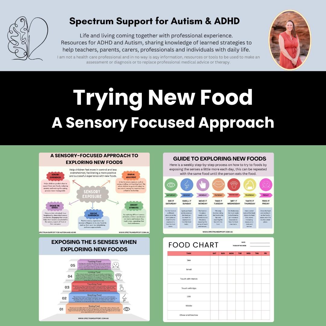 ABA Food Therapy Process Step-by-step Fussy Eater Parent Help Sensory ...