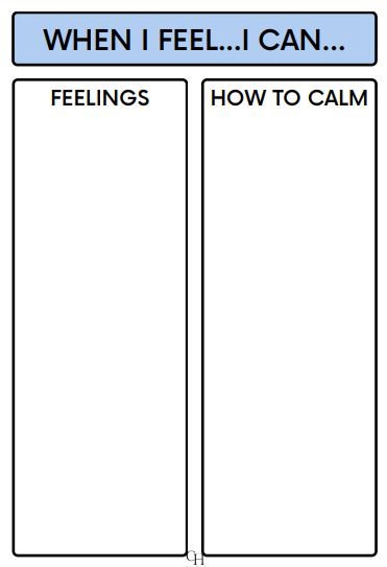 Social-emotional Learning Tool: Feelings & Emotions Worksheet (digital ...