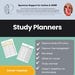 Weekly Study Planner Template: Editable Student Study Guide (digital ...