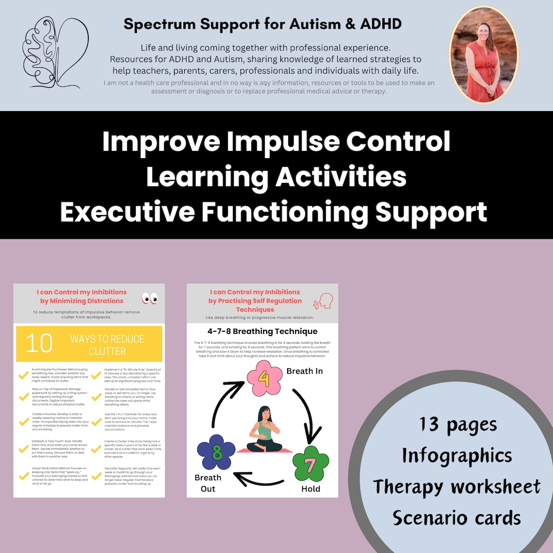 Impulse Control Activities: ADHD, Autism, Executive Functioning ...