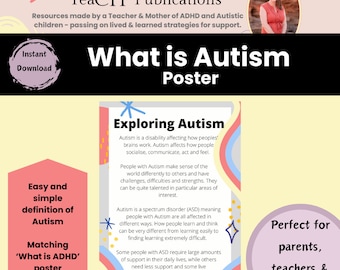 Autism Poster Autism Awareness: Empowering Acceptance and Understanding ...