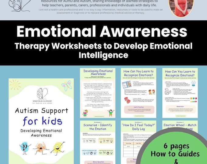 Emotional Intelligence Awareness Health Autism Helper Life Skills ...