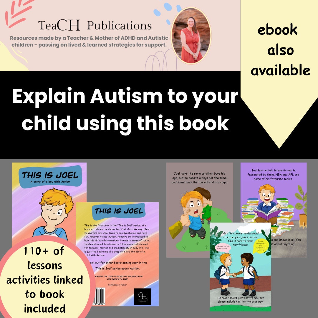 Autism Spectrum Children's Picture Book Autism Awareness Inclusion ...
