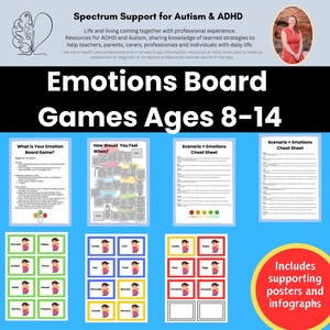 Games for Learning Social Emotional Skills Child Development School ...