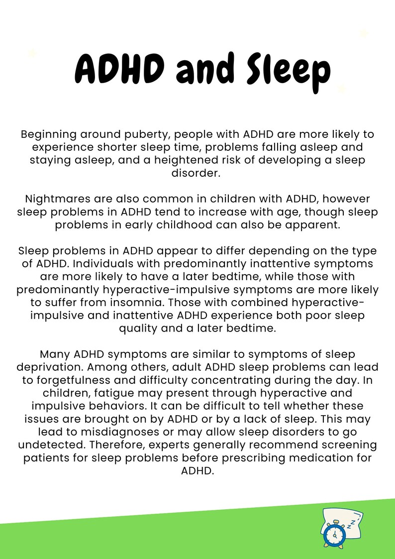 ADHD and Sleep Issues Strategies on How to Improve Sleep Quality ...