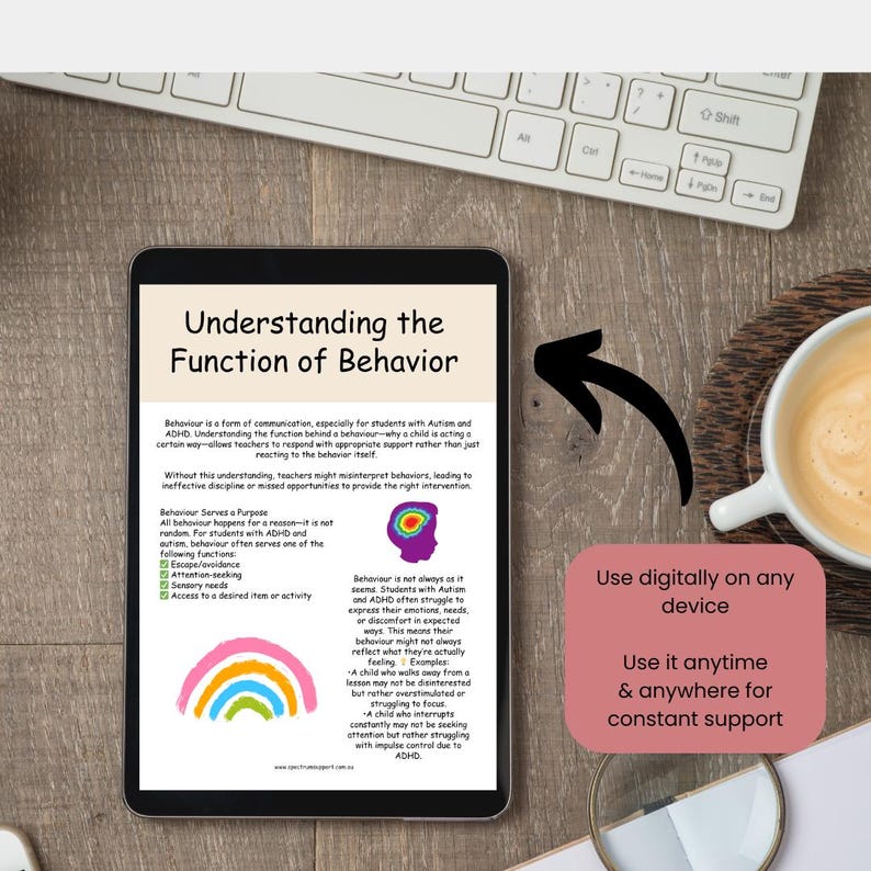Autism Behavior Cheat Sheet Explains Common Reasons for Behaviors ...