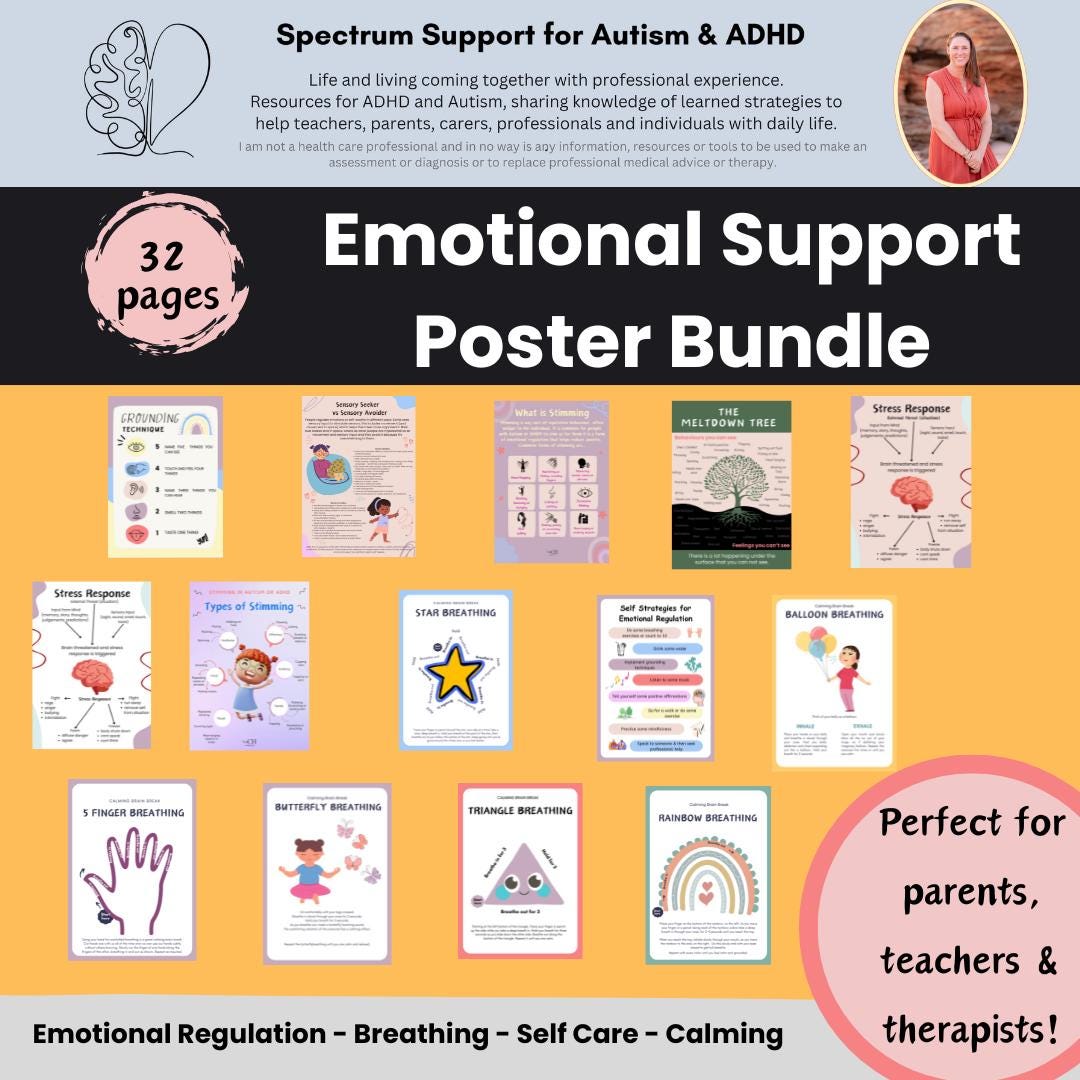 Coping Skills Bundle Support for Emotional Regulation Executive ...