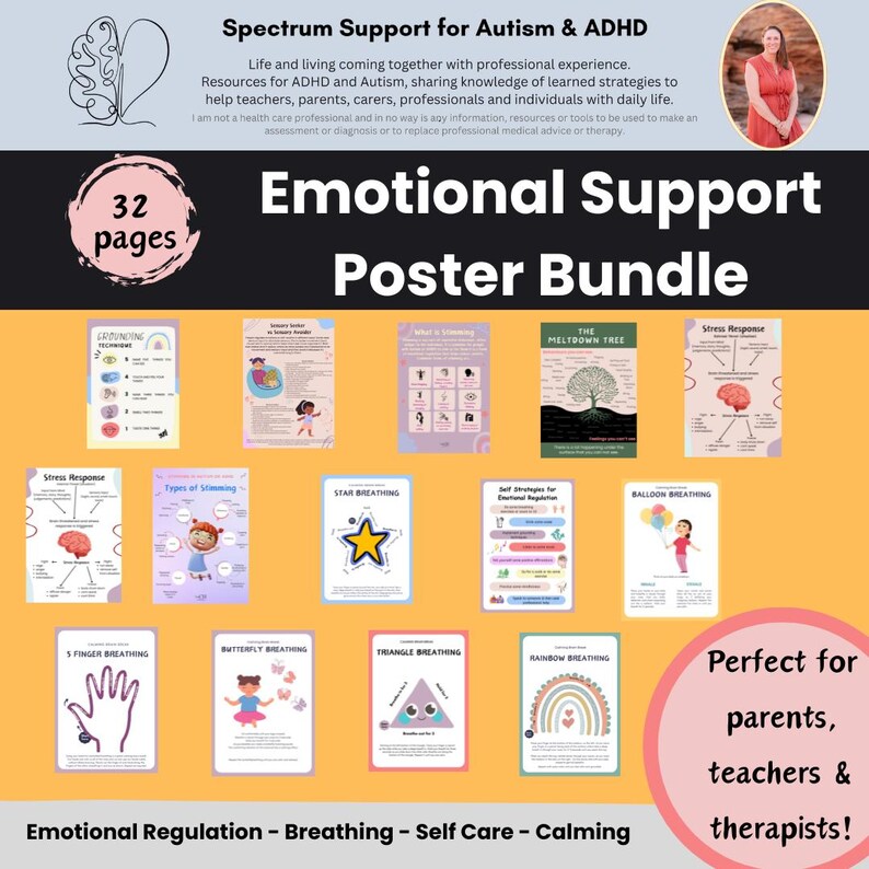 Coping Skills Bundle Support for Emotional Regulation Executive ...