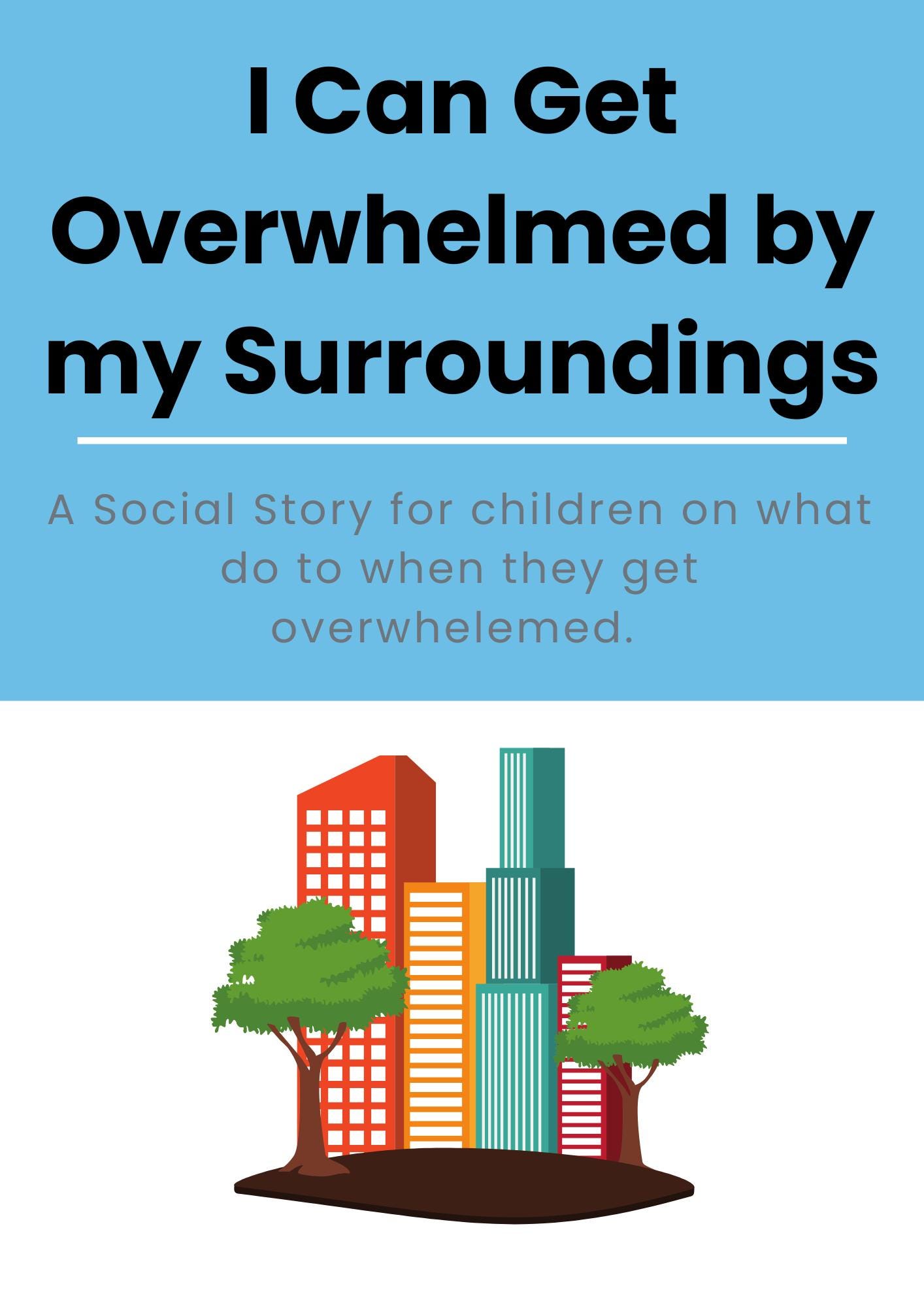 Sensory Overload Social Story Visual Support for Autism Life Coach ...