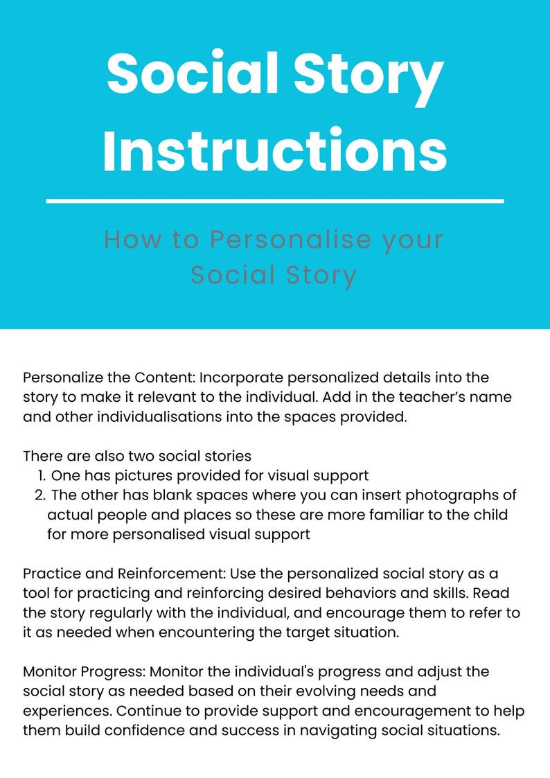 Taking Turns Social Story Visual Support Play Therapy ABA Therapy ...