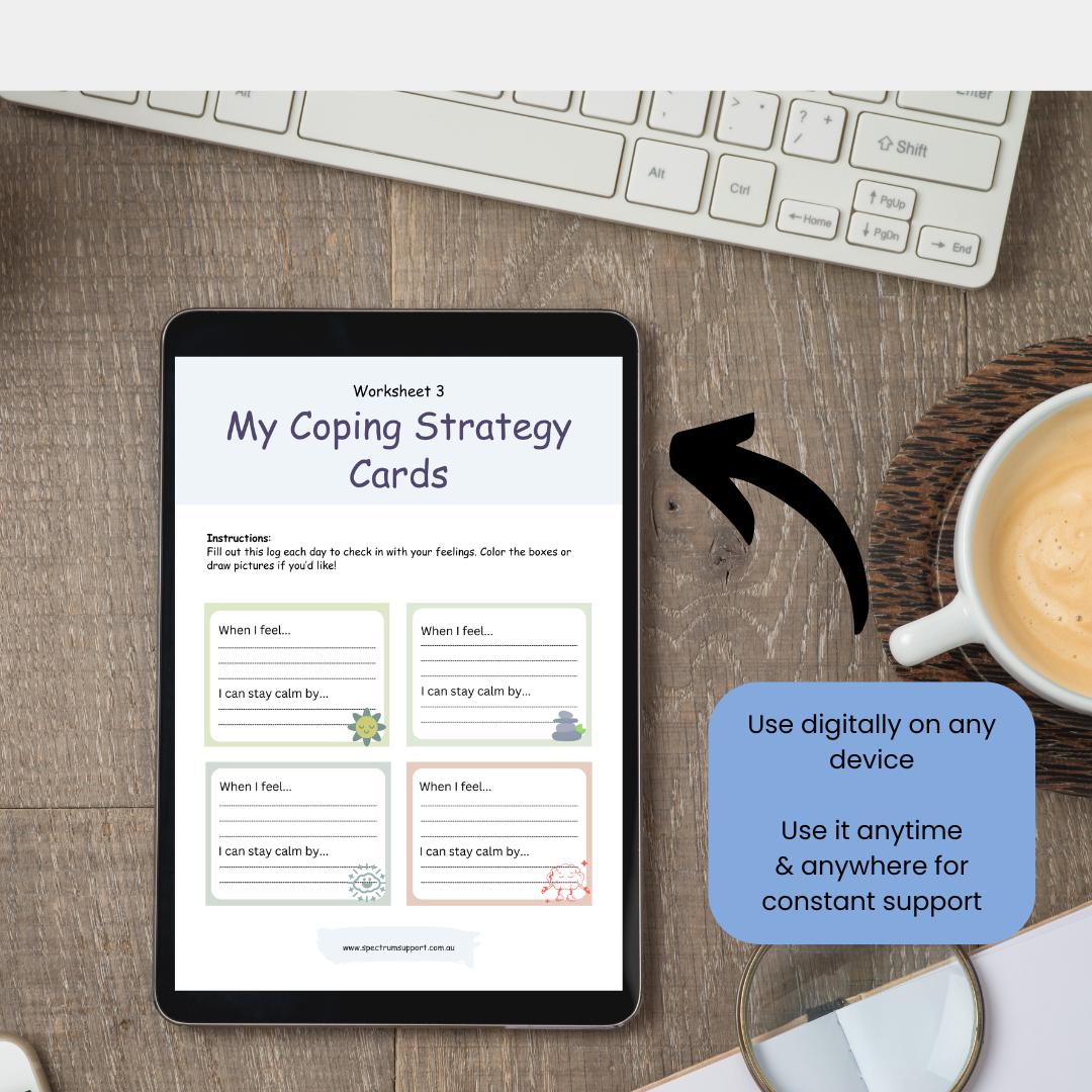 Coping Skills Toolbox Activities DBT Autism Spectrum ASD Change ...